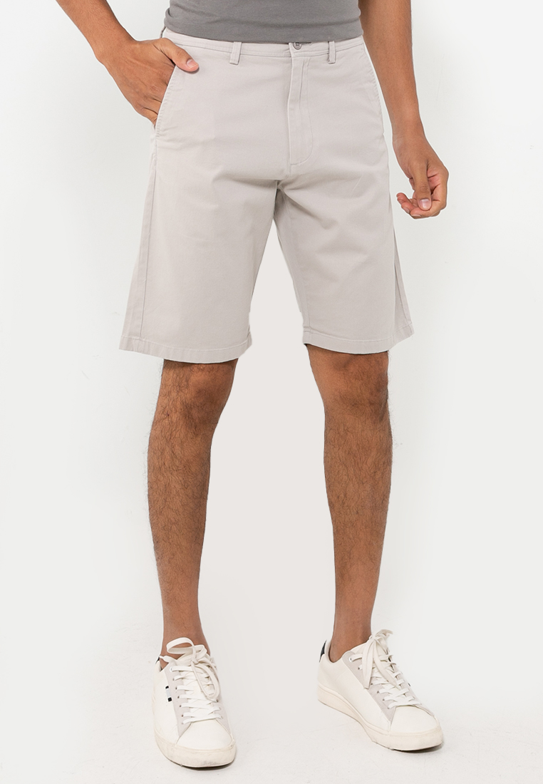 Regular Fit Twill Shorts